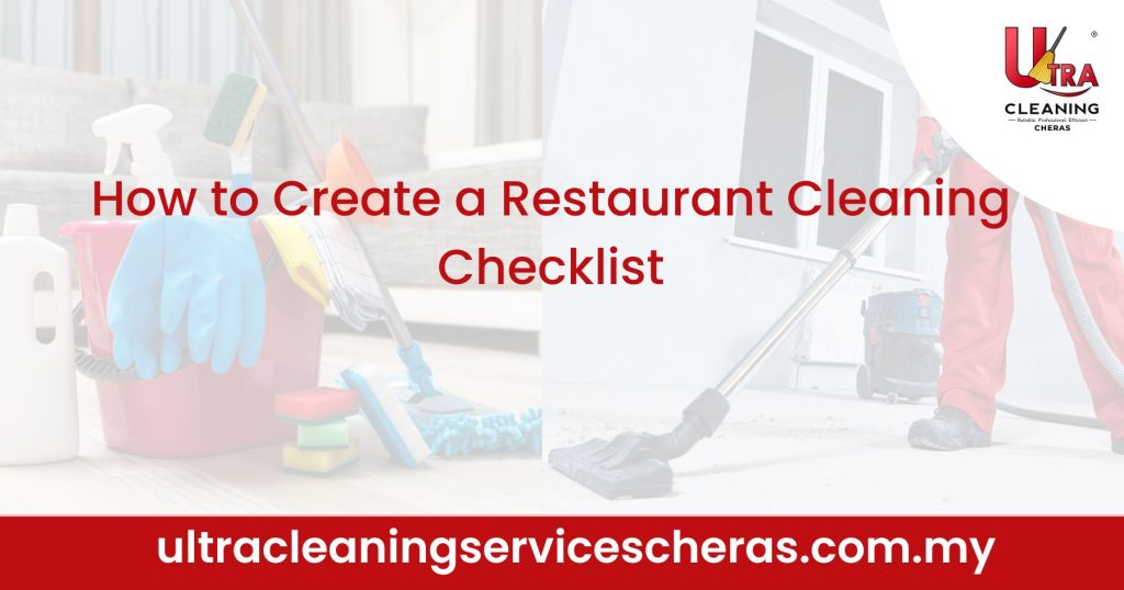 How To Create a Restaurant Cleaning Checklist [2025]